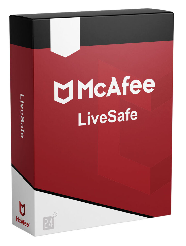 McAfee LiveSafe 2022 – 10 devices 1 jaar – ITT Distribution